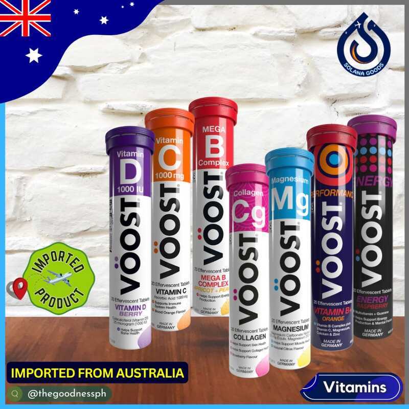 Voost Multivitamins Effervescent (20 Tablets) - Imported From Australia ...
