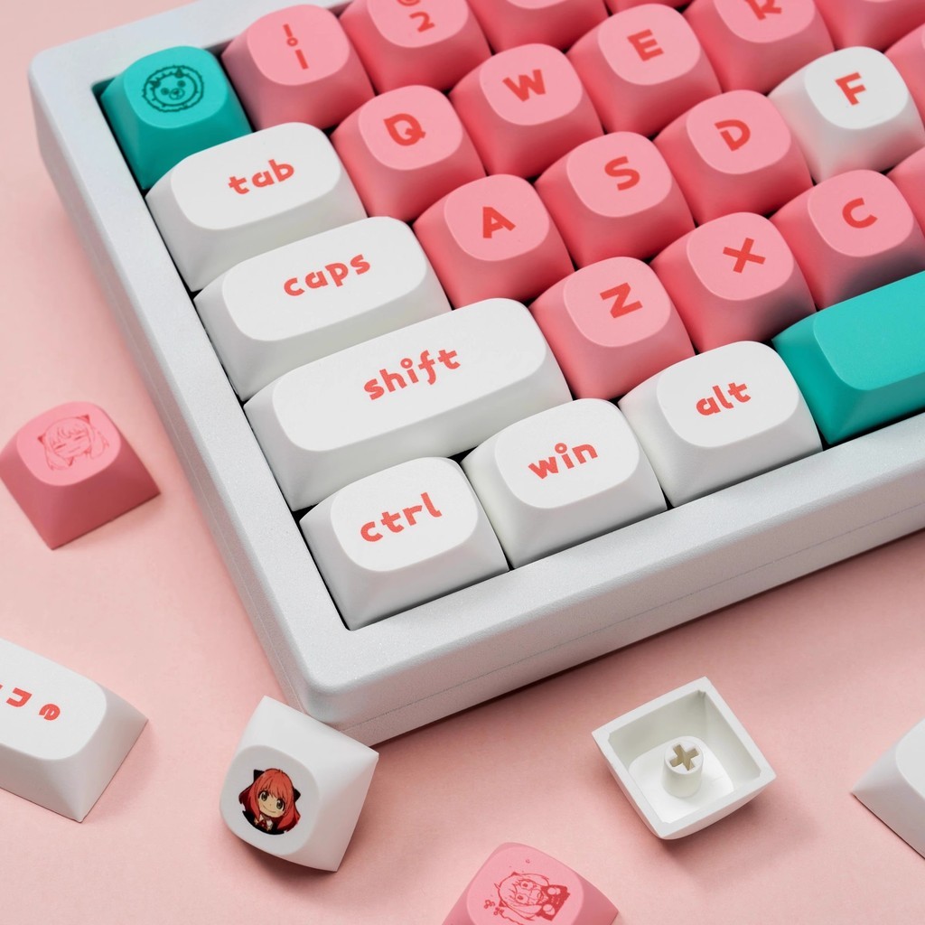 ♞ECHOME SPY FAMILY Anya Keycap Custom Anime Cute Key Cap 3D Gaming ...