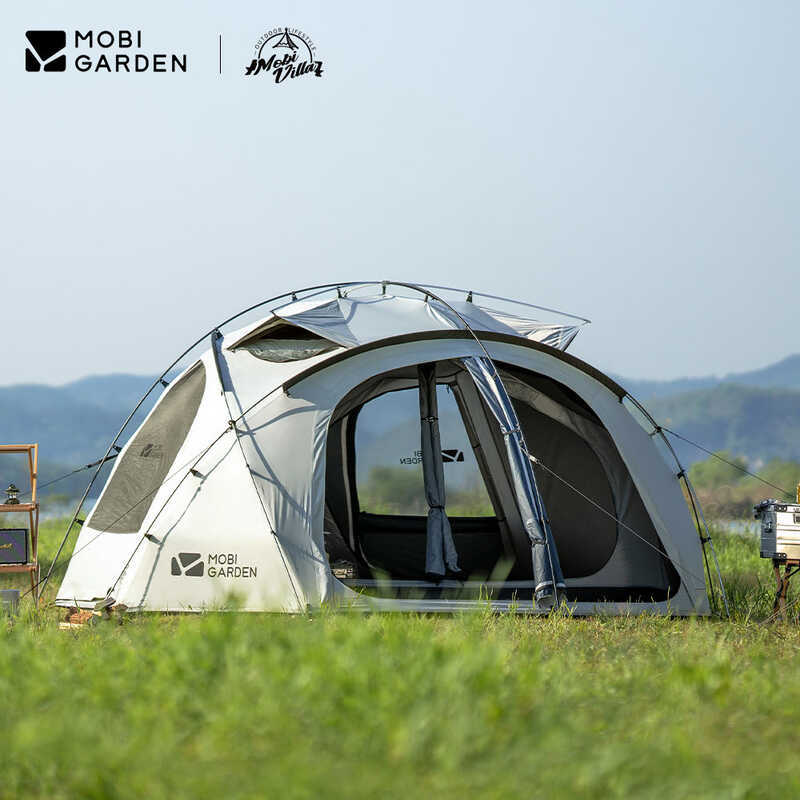 MOBI GARDEN Outdoor Camping Family Tent Royal Castle For Glamping Large ...