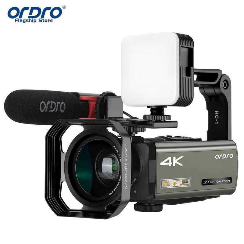 ORDRO Ax60 4K Ultra HD Video Camera With 12X Optical Zoom For Live ...