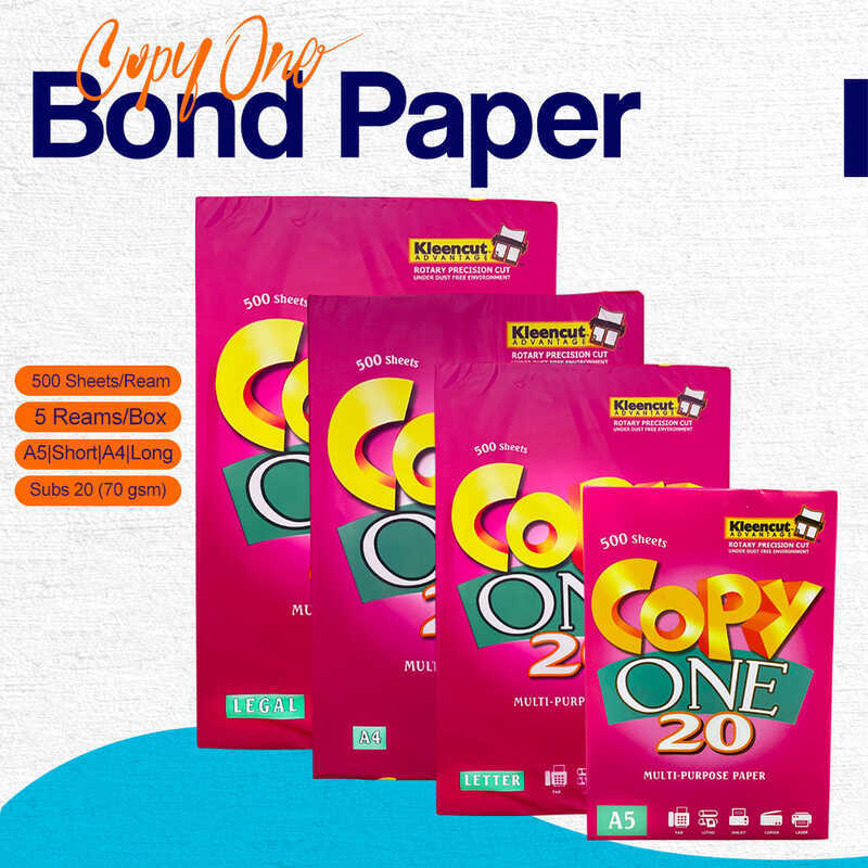 COPY ONE BOND PAPER A4|Short|Long By VSPH F03 | Shopee Philippines