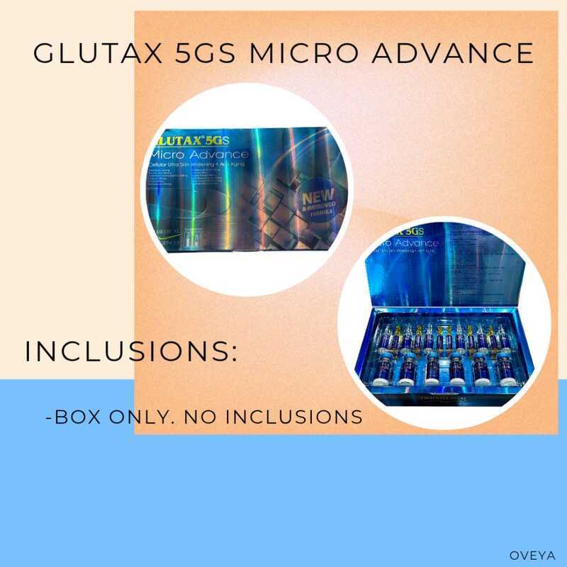 Glutax 5Gs Micro Advance (Box Alone NO IV SETS OR STERILE Water) E47 ...