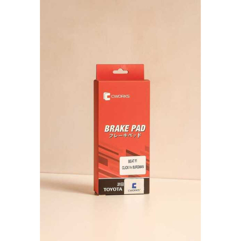 CWORKS FRONT BEAT FI FOR CLICK 125I BRAKE PAD NMAX V2 384 | Shopee ...
