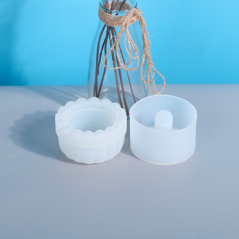 diy Crystal Epoxy Silicone Storage Box Mold Crystal Storage Box Mold ...