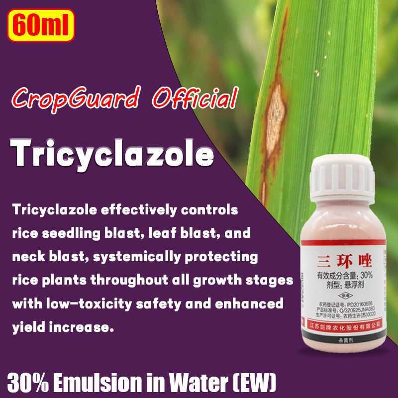 Tricyclazole Fungicide For Rice(30%) 60Ml Specialized In Treating Rice ...