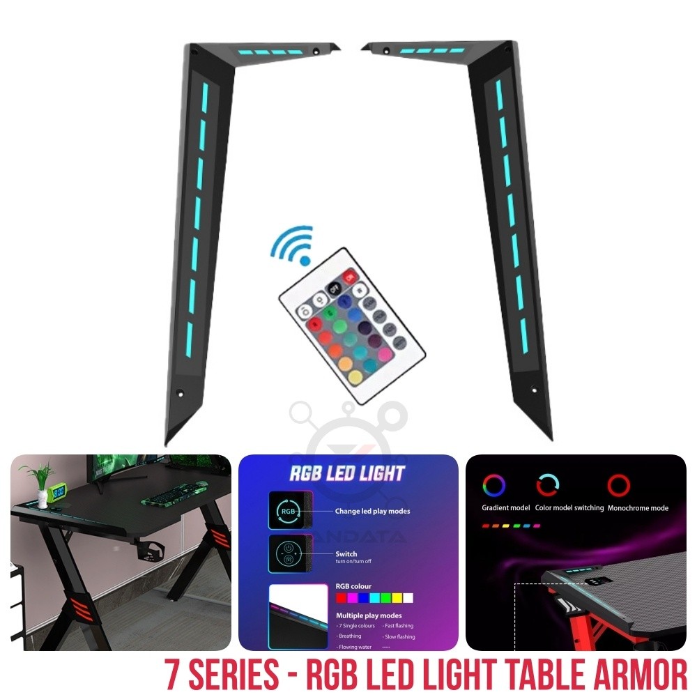 Gaming Table Armor with RGB Led Prismatic Backlight with Optional ...