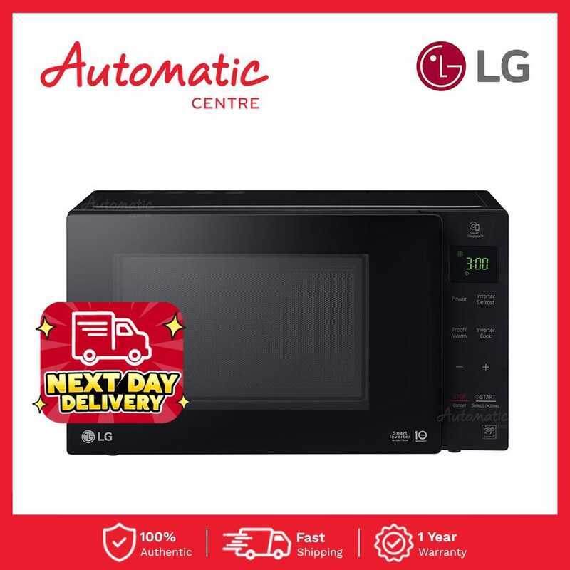 LG Smart Inverter Neochef Ms2535gib Black 25L Microwave Oven With ...