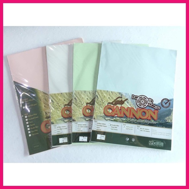 Cannon Specialty Laid Paper Short/Long | Shopee Philippines