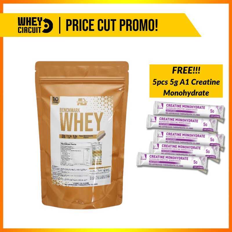 A1 Benchmark 100% Whey Protein 10 Servings A10 | Shopee Philippines