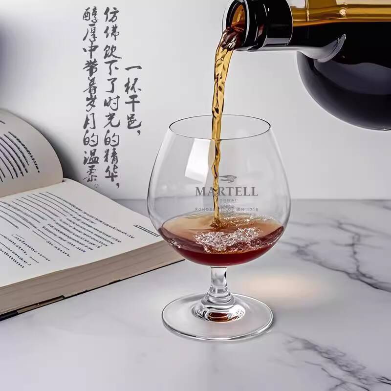 Large Belly Cognac Cup Brandy Cup Martell Whiskey Cup Tall Wine Glass ...