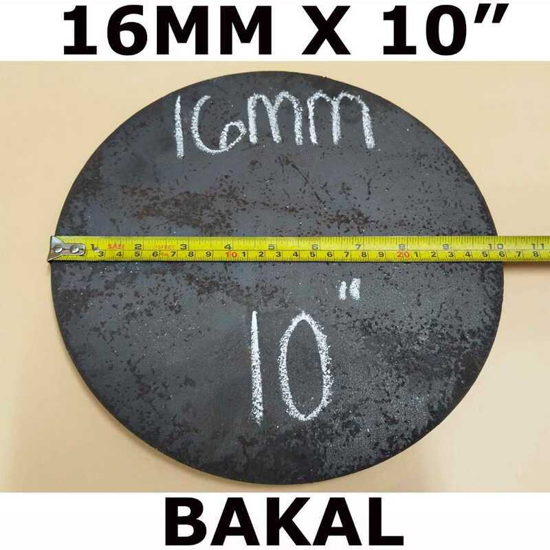 MS BASE PLATE 16Mm X 10 MILD STEEL CIRCLE === BAKAL D50 | Shopee ...