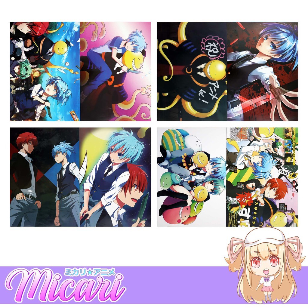 Micari Assassination Classroom (8 pcs) A3 Anime Poster | Shopee Philippines