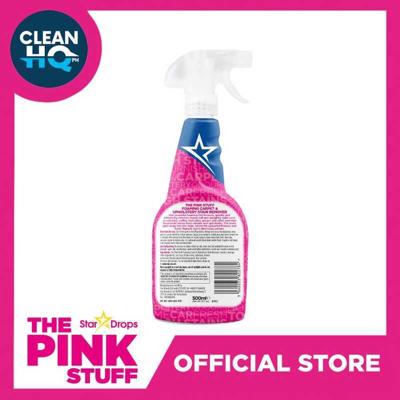 Pink The Stuff Miracle Foaming Carpet & Upholstery Stain Remover ...