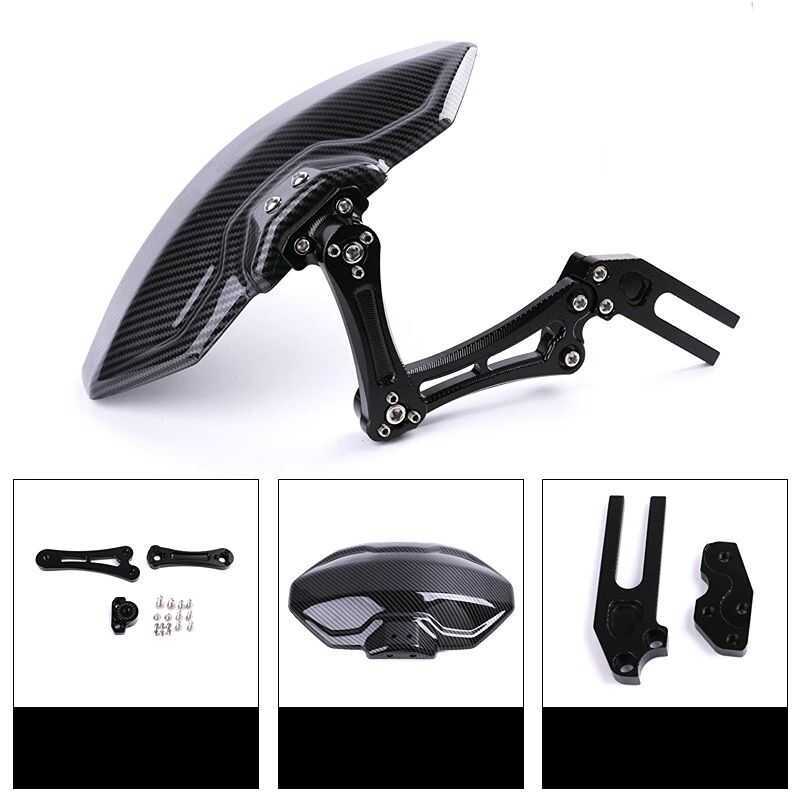 MOTEX Universal Motorcycle Mudguard Rear Fender Extender Mudflap Mud ...
