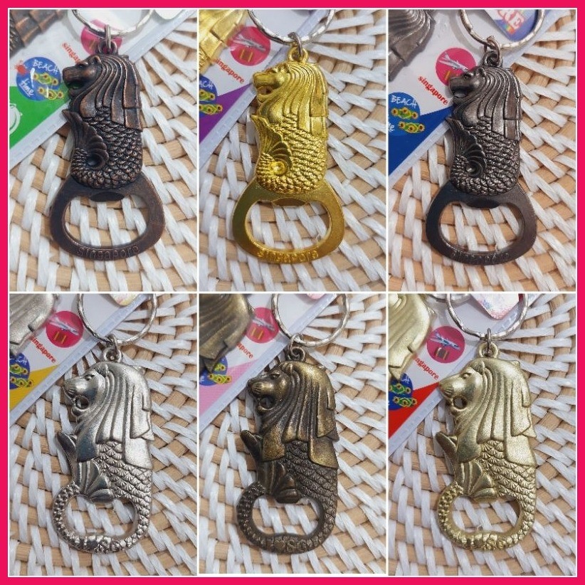 SINGAPORE Pasalubong BAG Nailcutter KEYCHAIN Ref Magnet Travel Gift ...