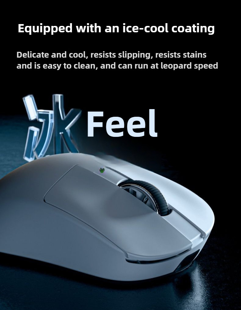 EWEADN H3 Wireless E-sports Mouse Three Mode Wired Bluetooth 2.4G ...