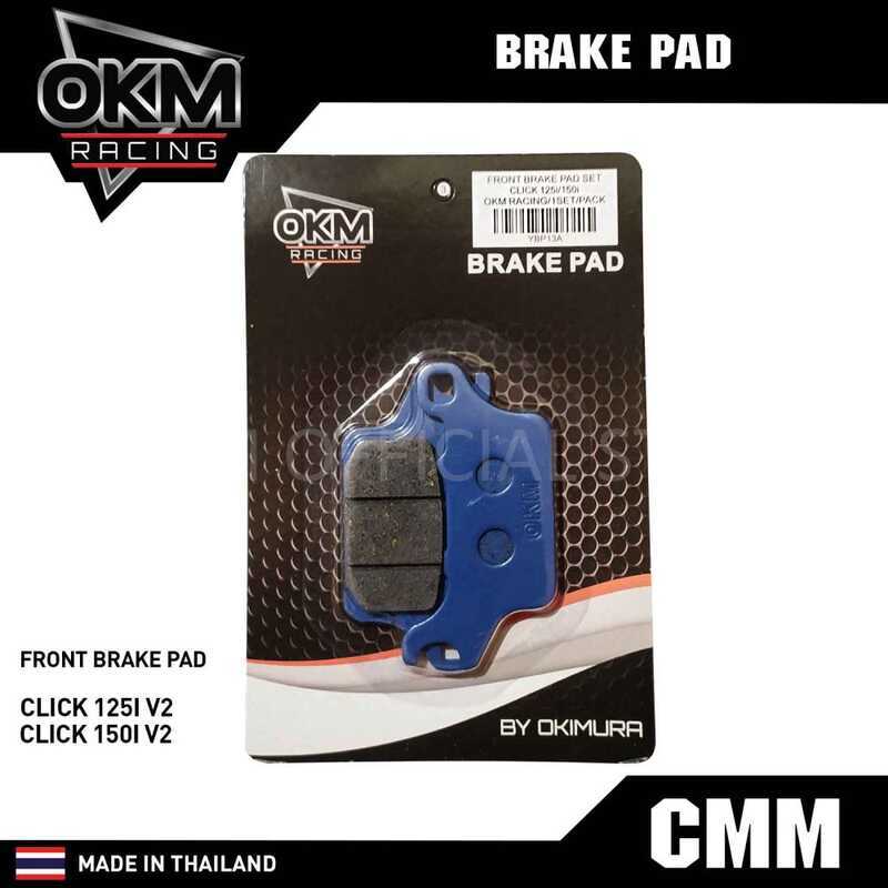 ☃ OKM Racing Brake Pad For Click 125I / 150I Game Changer | Chico Moto ...
