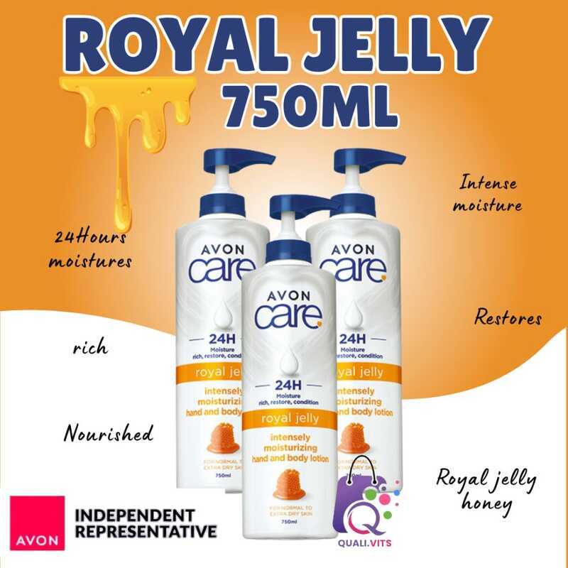 AVON Care Royal Jelly Hand And Body Lotion 750 Ml Ace | Shopee Philippines