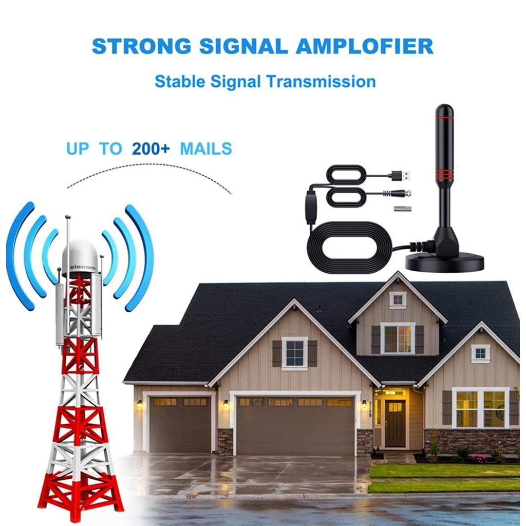 5M Super signal Hd Digital Indoor Amplified Tv Signal Receiver Antenna ...
