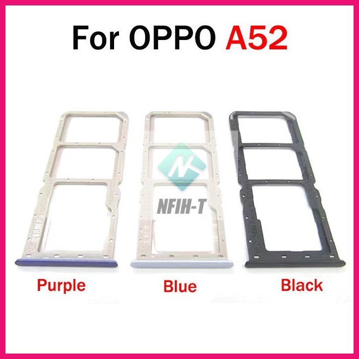 ☢ For OPPO A52 A72 A92 4G Sim Card Slot Tray Holder Sim Card Reader ...