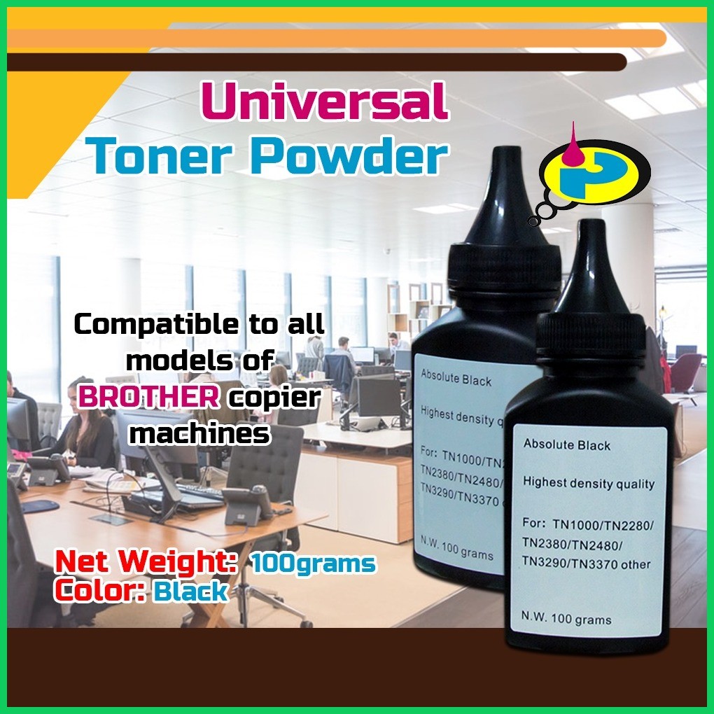 Refill Toner Powder Compatible for Brother TN1000 TN2280 TN2380 TN2480 ...