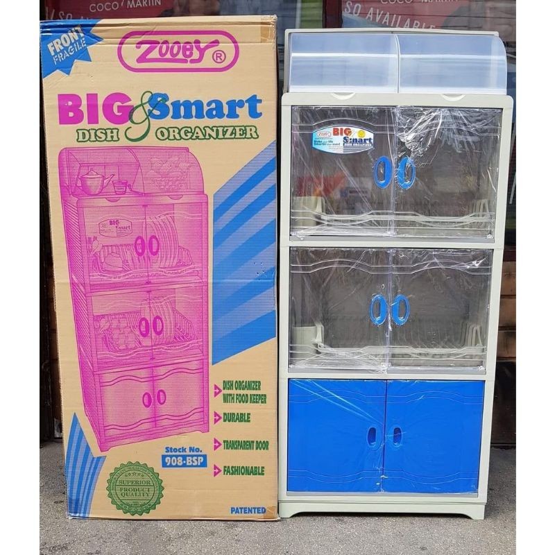 ZOOEY BIG & SMART DISH ORGANIZER #908BSP | Shopee Philippines
