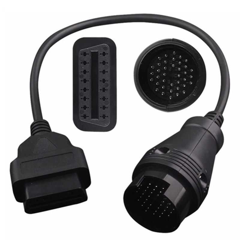 For Benz MB 38 Pin To 16 Obd2 OBD II Diagnostic Adapter Mercedes 38Pin ...