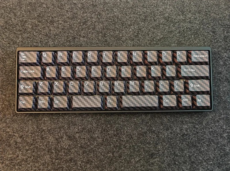 MMD KM40 Mechanical Keyboard Aluminum Alloy Wireless Tri Mode Wired ...