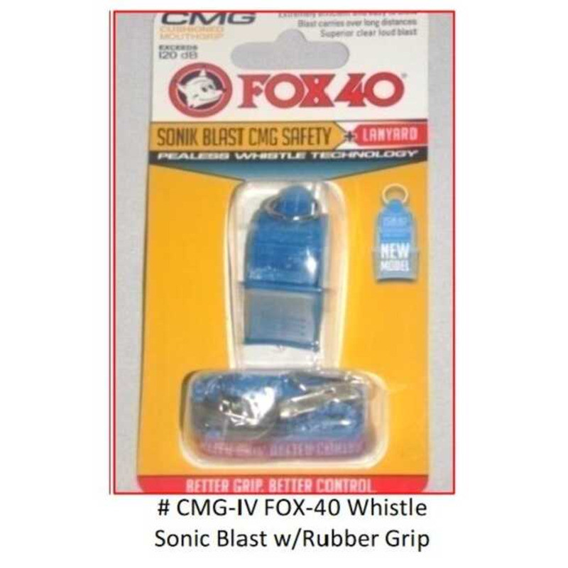 Fox 40 Cmg-Lv Whistle Sonic Blast With Rubber Grip 54B | Shopee Philippines