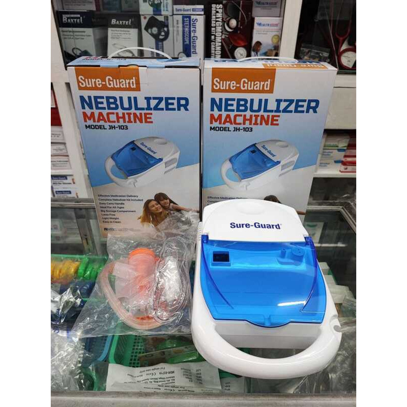 NEBULIZER MACHINE SUREGUARD HEAVY DUTY - MODEL Jh-103 7Ac | Shopee ...