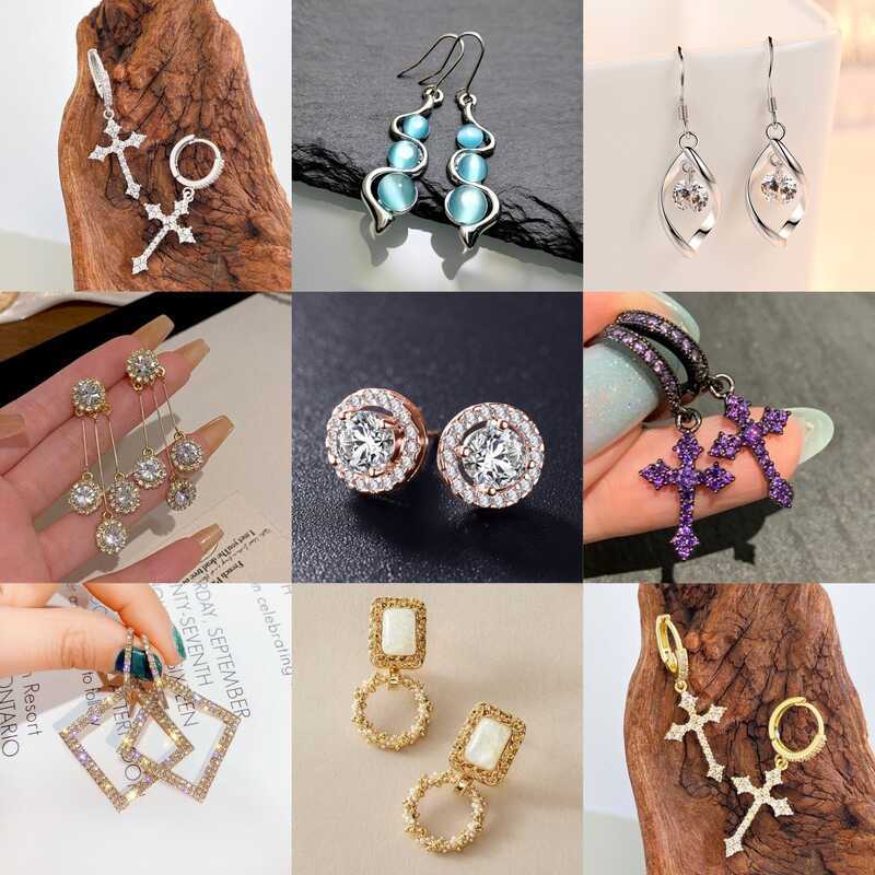TEMU European American Cross Full Diamond Fashionable Elegant for Men ...