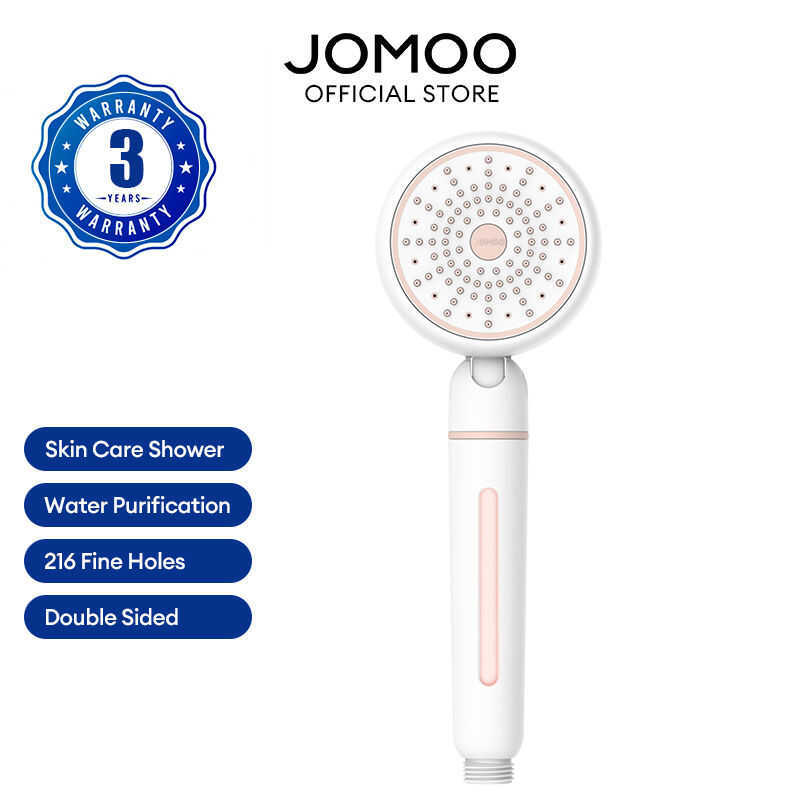 JOMOO Skin Care Shower Head Micron Level 93.6% Impurities Filtration ...