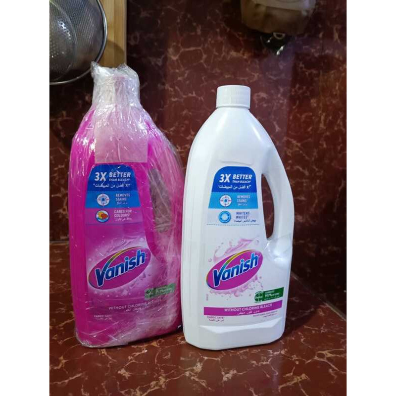 0Ac8 Vanish Laundry Stain Remover Liquid For Colors & Whites,1L Welcome ...