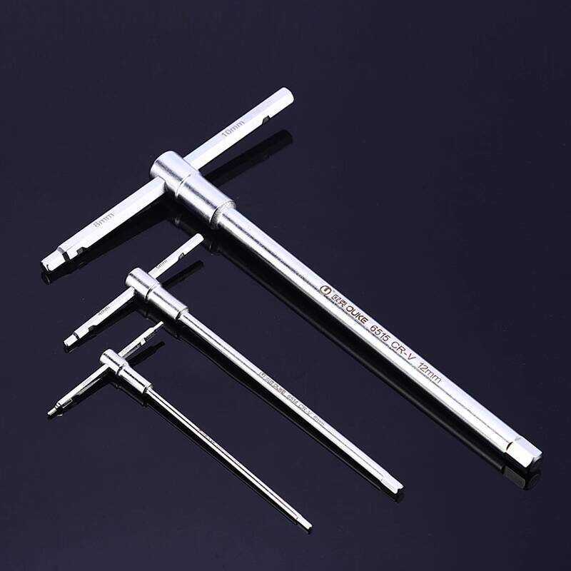 Ouke T-Type Sliding Rod Key Multi-Functional Extended Adjustable Three ...