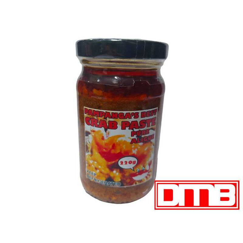 Pampanga's BEST CRAB PASTE PURE ALIGUE 230G PLAIN AND SPICY | Shopee ...