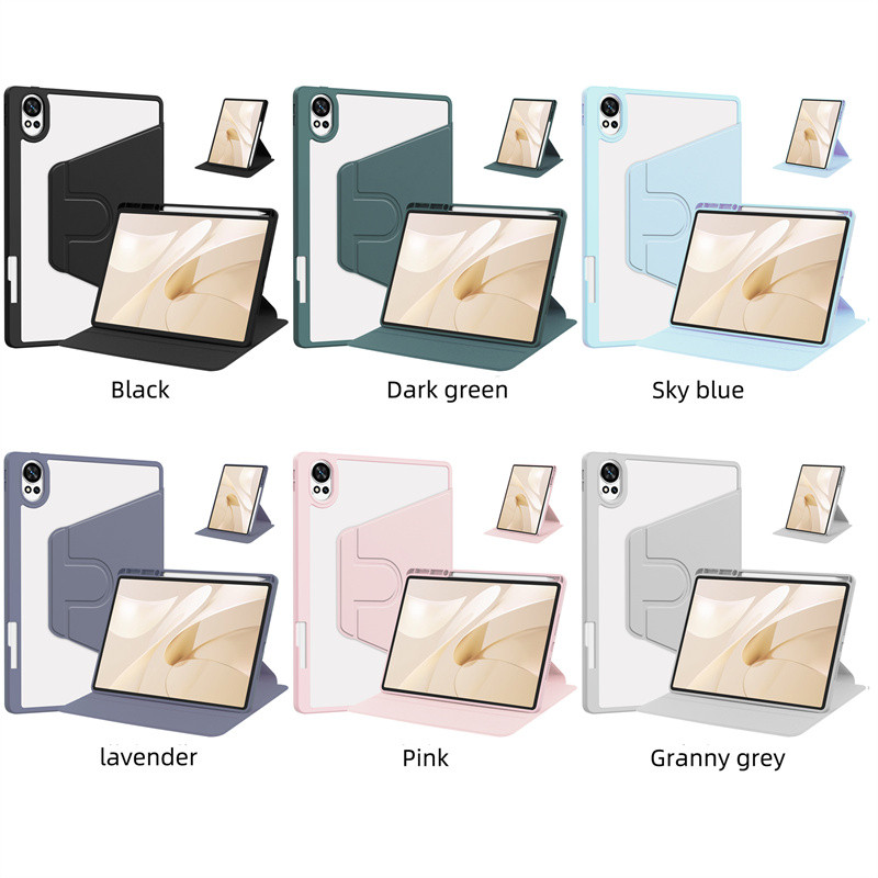 For New Huawei MatePad 12X 2026 12inch Case 360 Rotating Acrylic Tablet ...