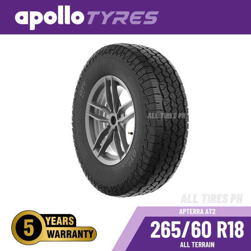 Apollo 265/60 R18 All Terrain Premium Tire - APTERRA At2 ( Made In ...