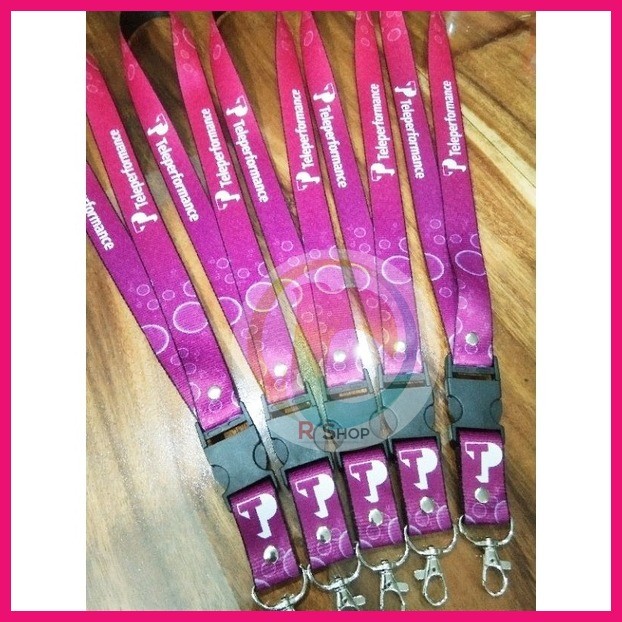 ♠ Teleperformance Lanyard ID Lace ID cord Sling Sublimation | Shopee ...