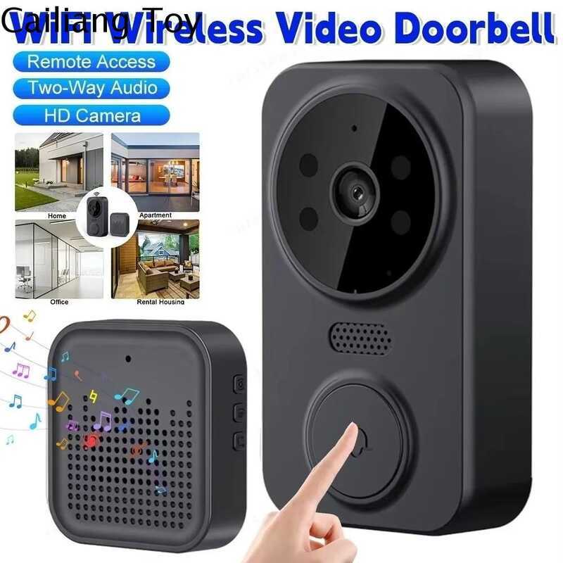 NG Electronic Cat Eye Wireless Night Vision HD Video Smart Door Bell ...