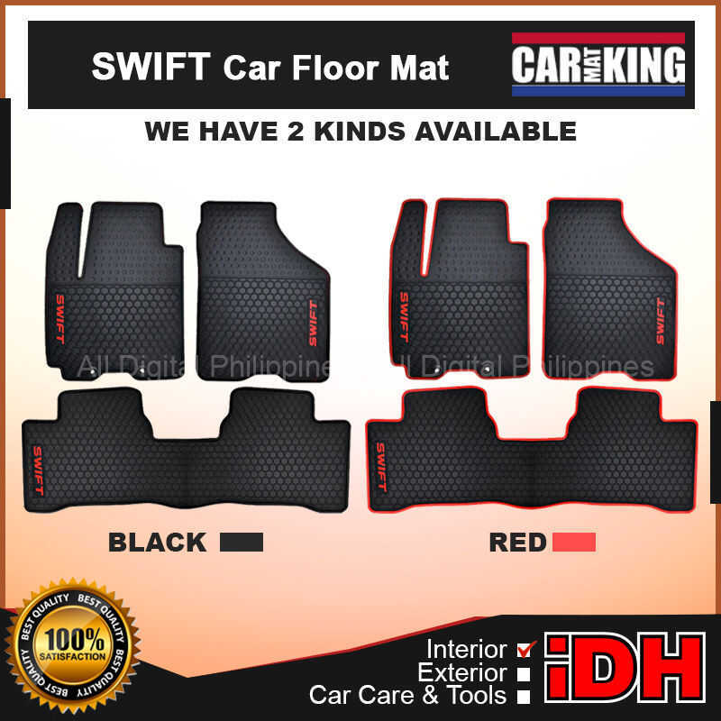 Suzuki SWIFT 2017-2022 Heavy Duty Premium 3Pcs/Set Floor Rubber Matting ...