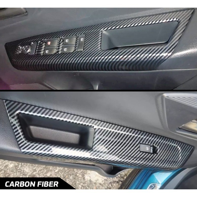 TOYOTA WIGO/AGYA 2023- 2025 Window Switch Panel Cover 4PCS/SET | Shopee ...