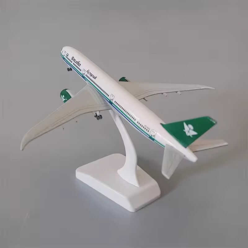 Toy Airplane 20Cm Saudi Arabian AIR B787 Airlines Metal Replica ...