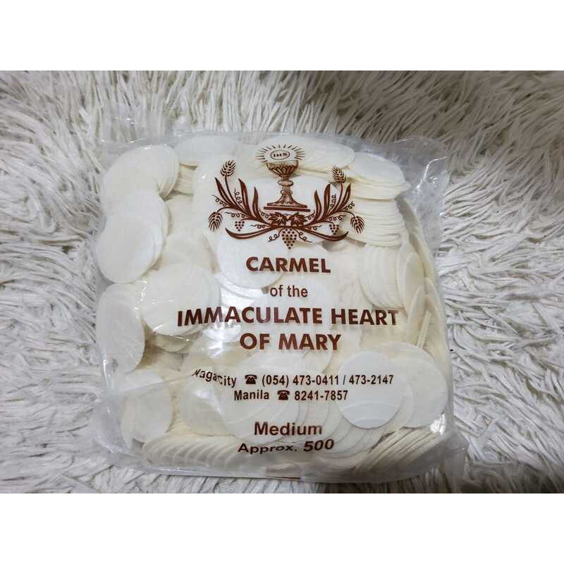 Hostia / Ostia Host Bread For Mass (Carmelite) - Maputi At Malutong (Medium- 500Pcs) 3C6 ...