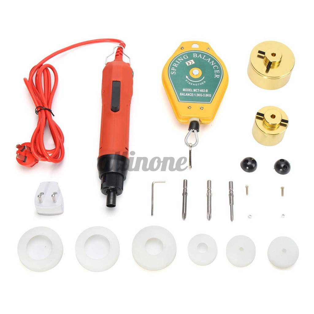 13PCS 220V Handheld Electric Bottle Capping Caps Sealer Sealing Capper ...