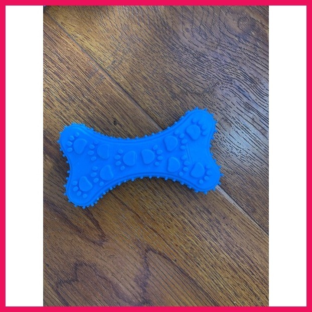 Pet bone type TPR rubber teether toy | Shopee Philippines