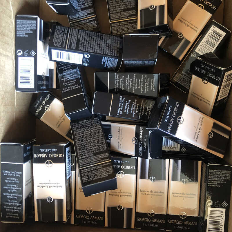 Spot Armani Lsf Luminous Soft Bright Silver White Liquid Foundation 5Ml ...