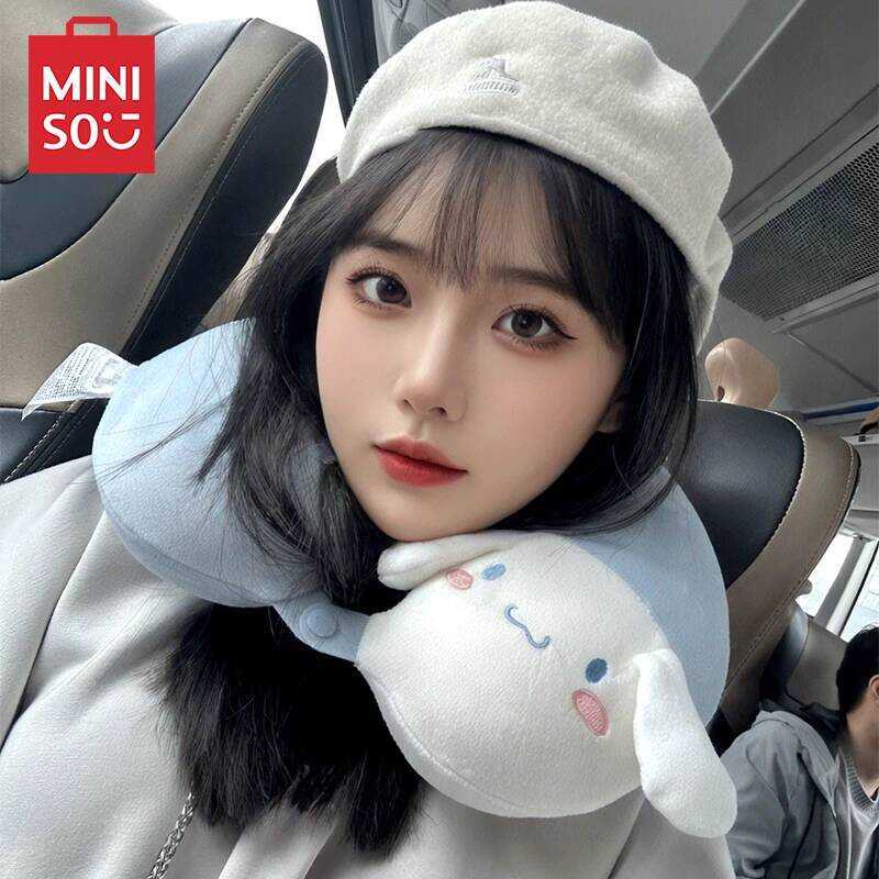 ☑♥ MINISO Cinnamoroll U-Shaped High-Speed Rail Sleep Aid Travel ...