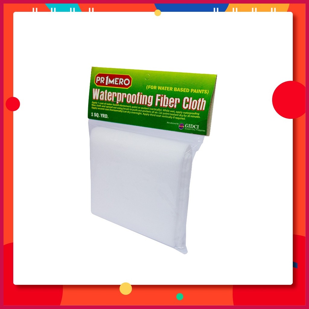 ♥️ ♣ PRIMERO WATERPROOFING FIBER CLOTH - 36 x 1 YARD | Shopee Philippines
