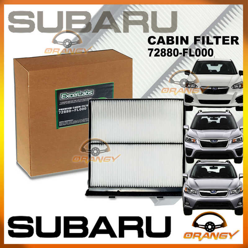CABIN FILTER For Subaru Forester 2019-2020, XV 2018 To 2020, Impreza ...