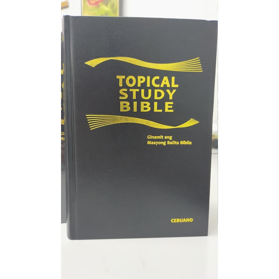 TOPICAL STUDY BIBLE (Maayong Balita Version)HardboundCoverBlack ...